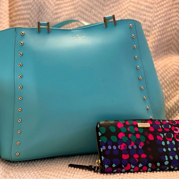 kate spade | Bags | Kate Spade Rare Tote With Matching Wallet | Poshmark